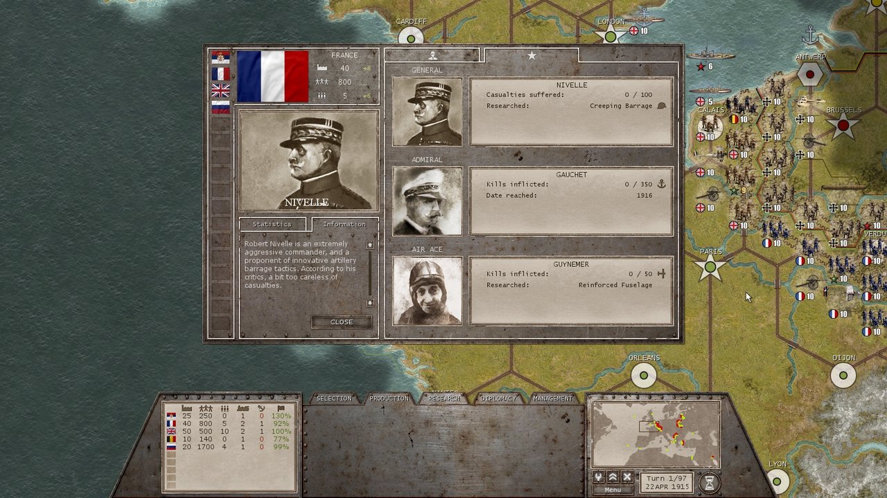 Commander - The Great War : screenshots - Gazette du wargamer