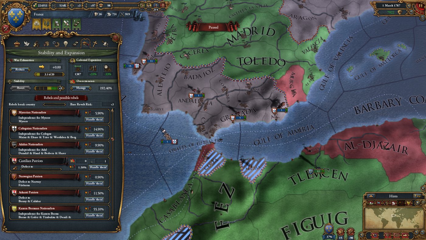 Le point sur Europa Universalis IV - Gazette du wargamer