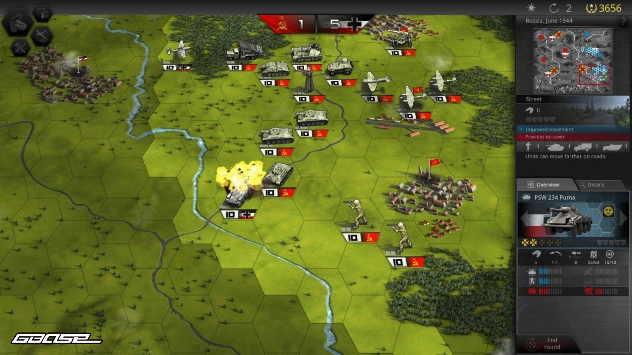 Panzer Tactics HD : screenshots et Intel Report 1 & 2 - Gazette du wargamer