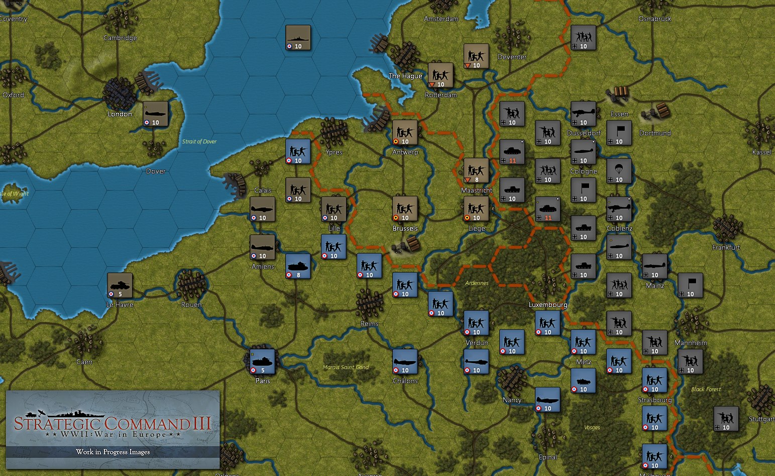 Strategic Command 3 : nouvelles images - Gazette du wargamer