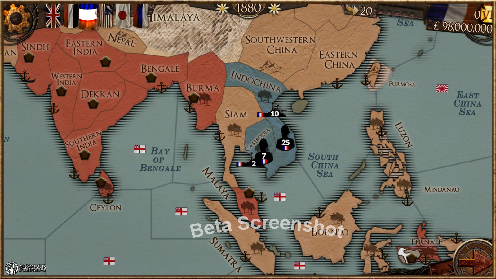 Colonial Conquest : images et bande-annonce - Gazette du wargamer