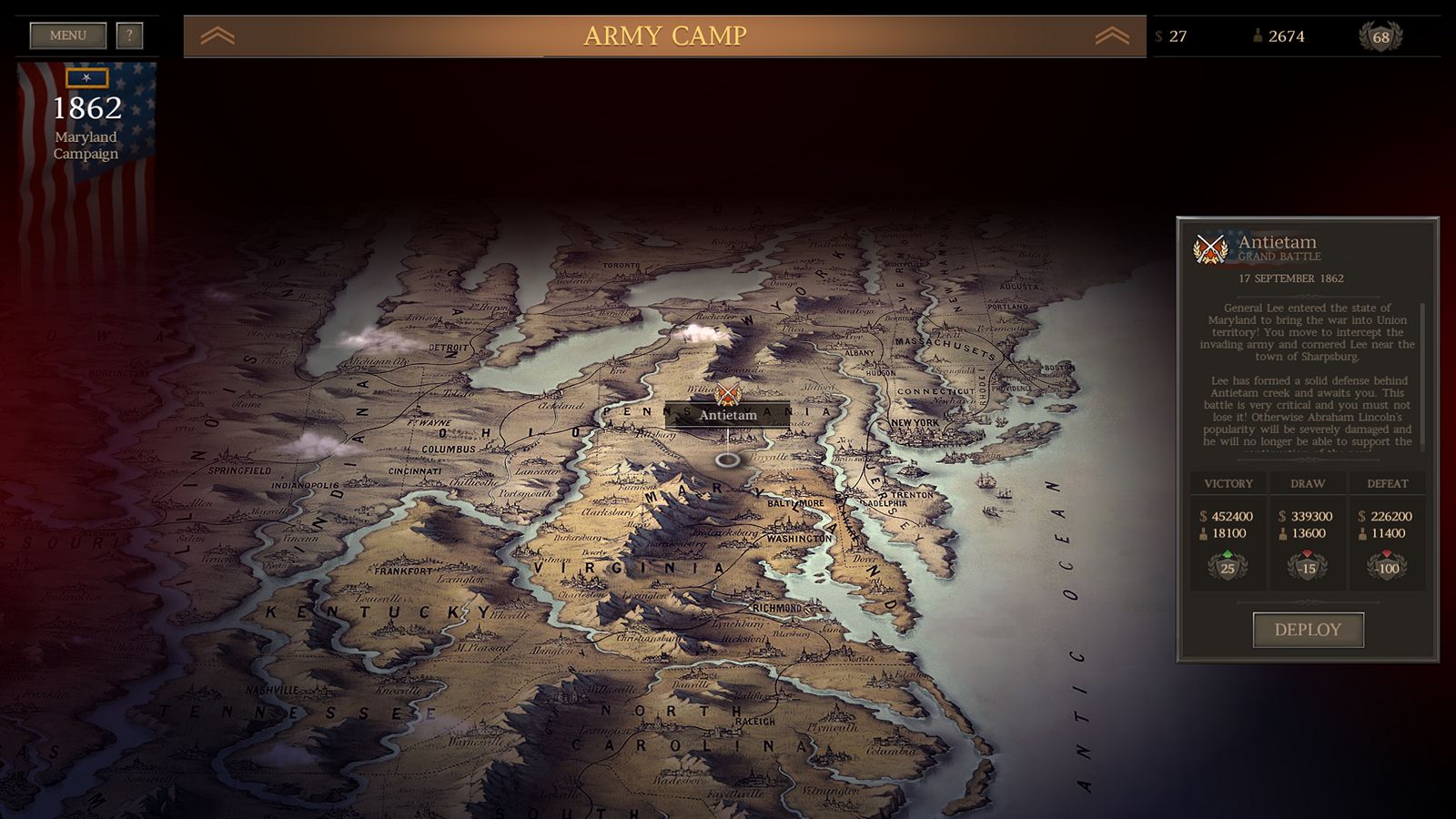 Ultimate General - Civil War arrive sur Steam - Gazette du wargamer