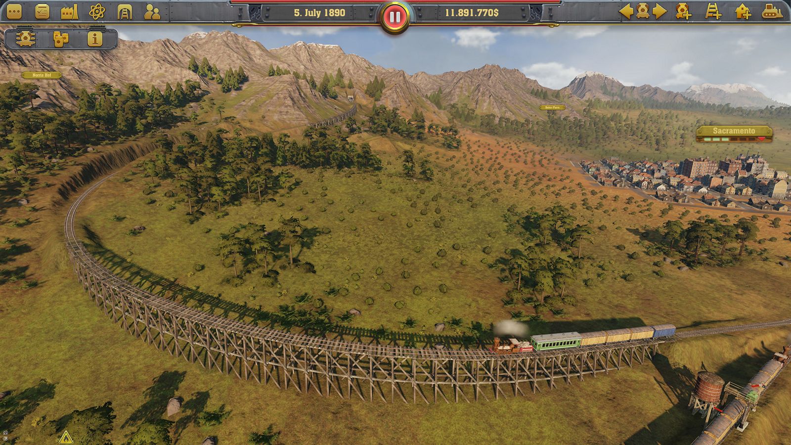 Railway Empire : screenshots et trailer - Gazette du wargamer