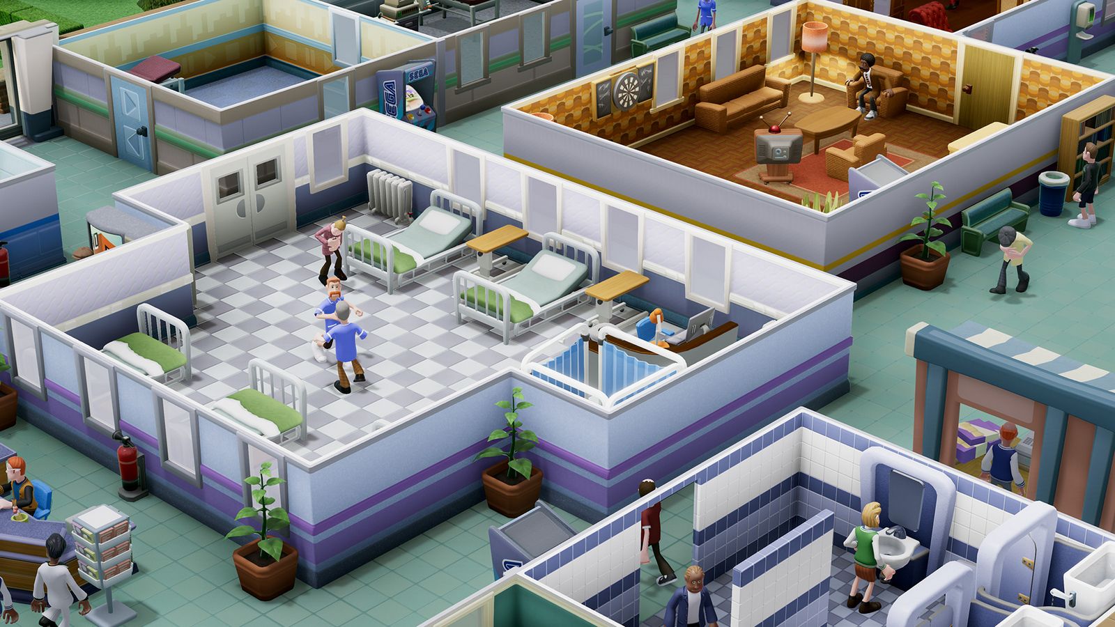 Two Point Hospital : premières images - Gazette du wargamer