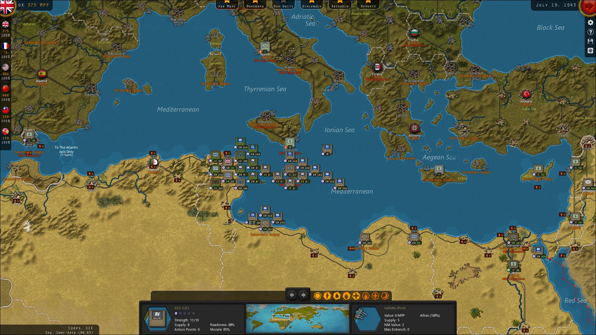 Strategic Command WWII – World at War : sortie et screenshots ⬡ Gazette ...