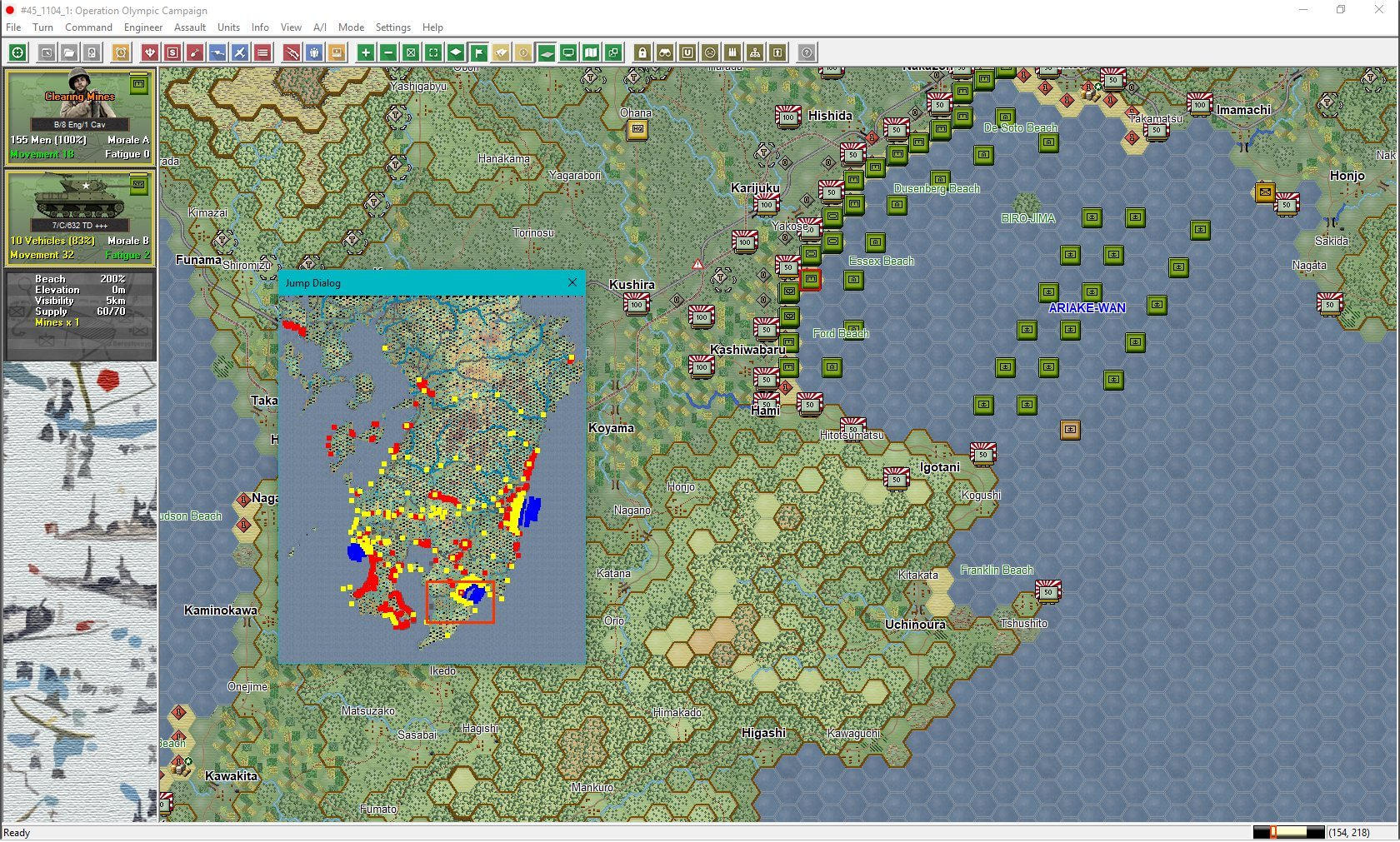 Panzer Campaigns - Japan ’45 : screenshots - Gazette du wargamer