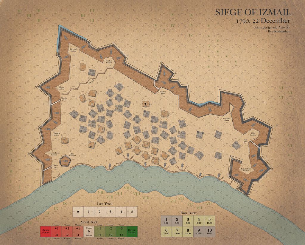 Siege of Izmail - Gazette du wargamer
