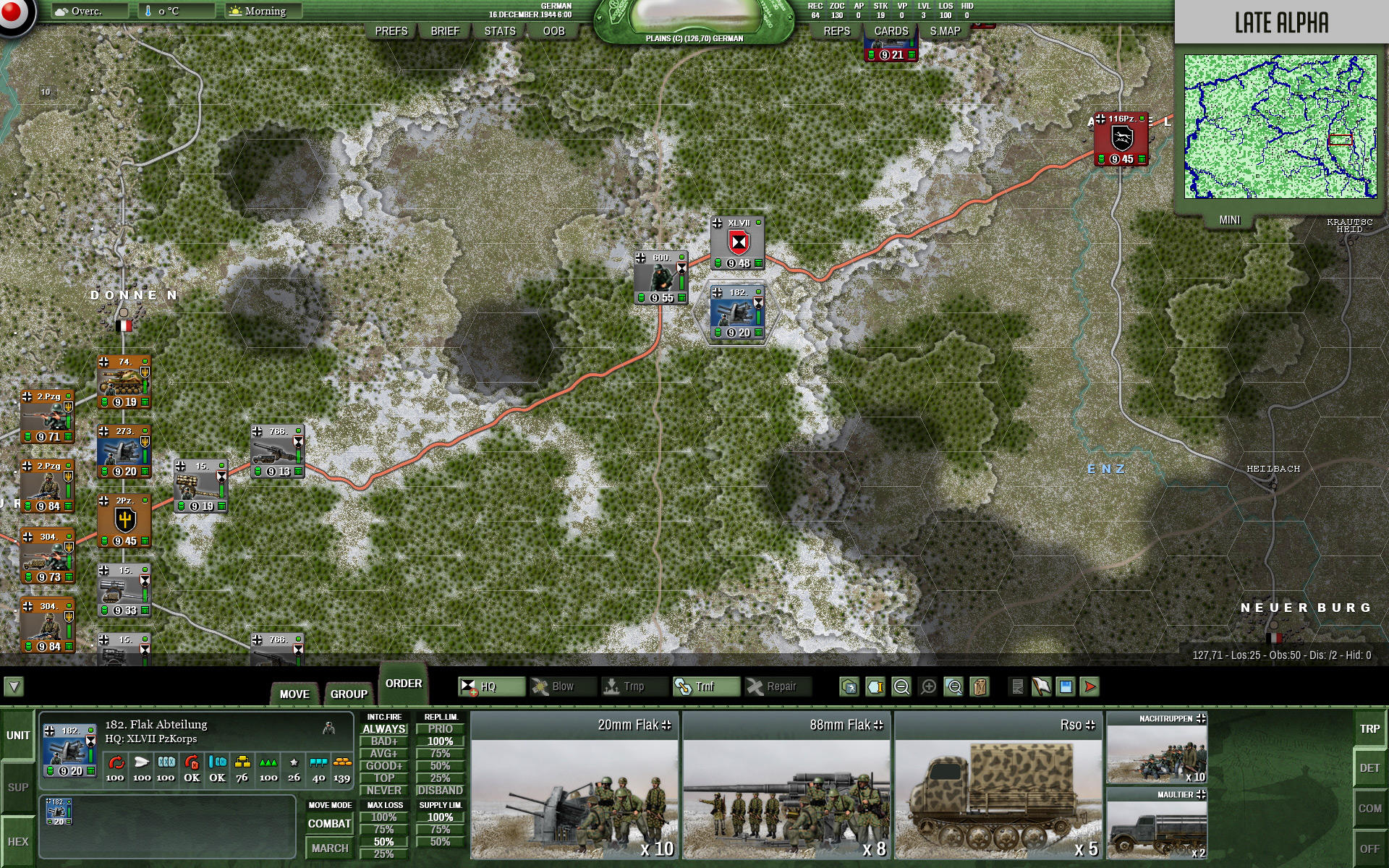 Decisive Campaigns - Ardennes Offensive : screenshots - Gazette du wargamer