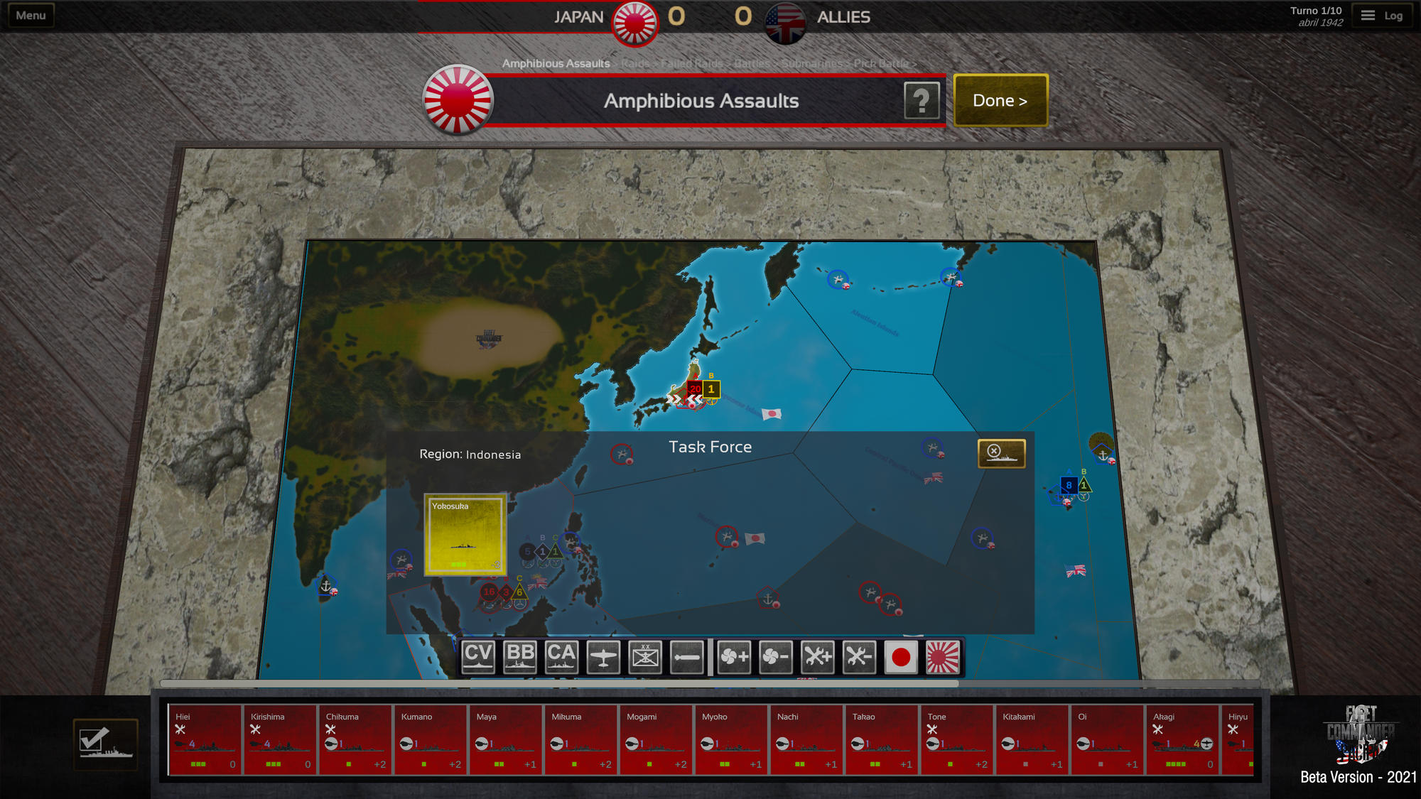 Fleet Commander – Pacific : trailer et screenshots ⬡ Gazette du wargamer