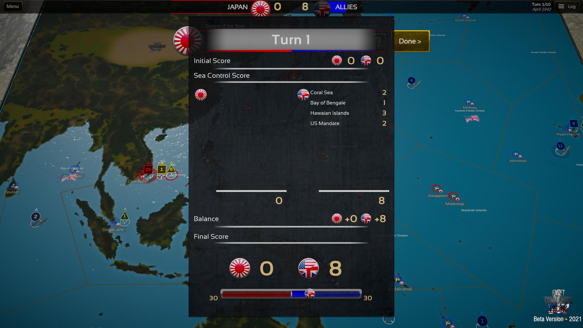 Fleet Commander - Pacific : trailer et screenshots - Gazette du wargamer