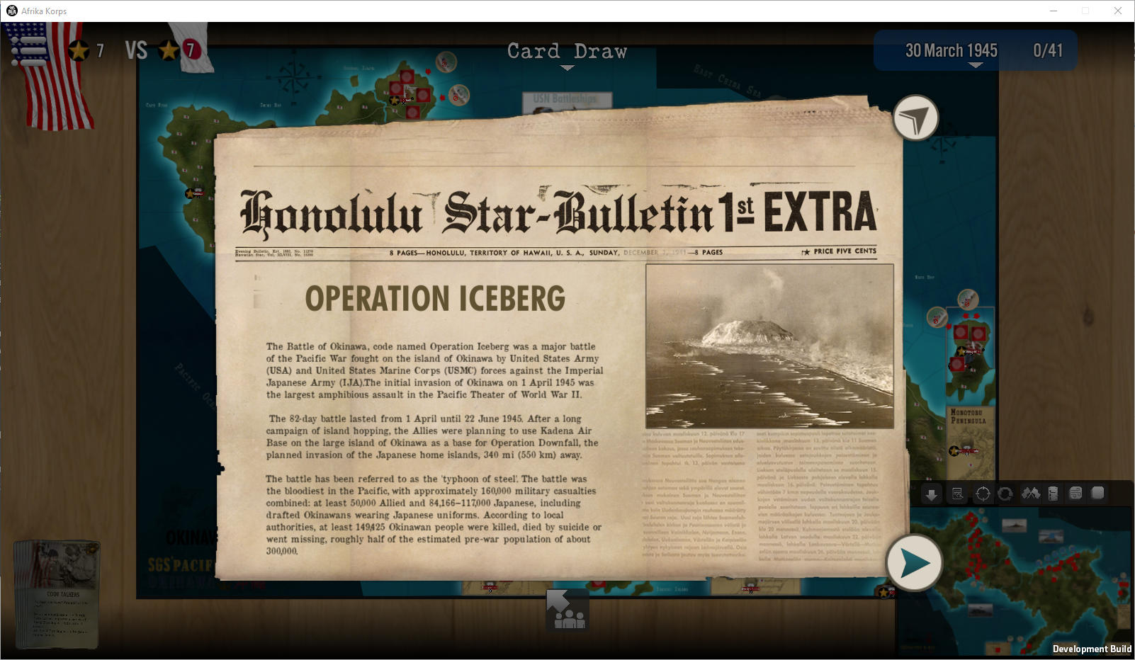 SGS Okinawa : premiers screenshots - Gazette du wargamer