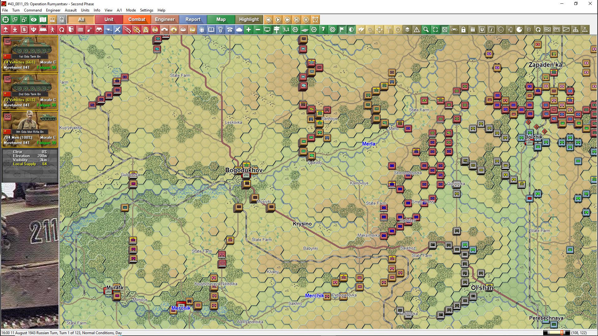 Panzer Campaigns – Rumyantsev ’43 : nouvelles images - Gazette du wargamer