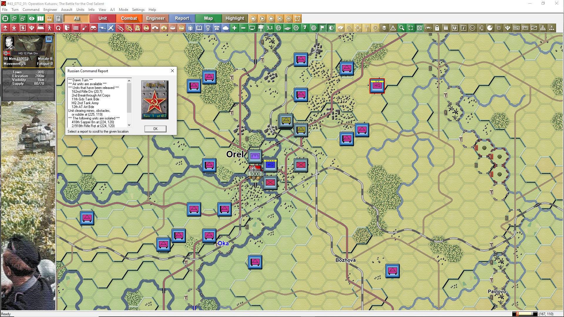 Panzer Campaigns - Orel ’43 : premières images - Gazette du wargamer