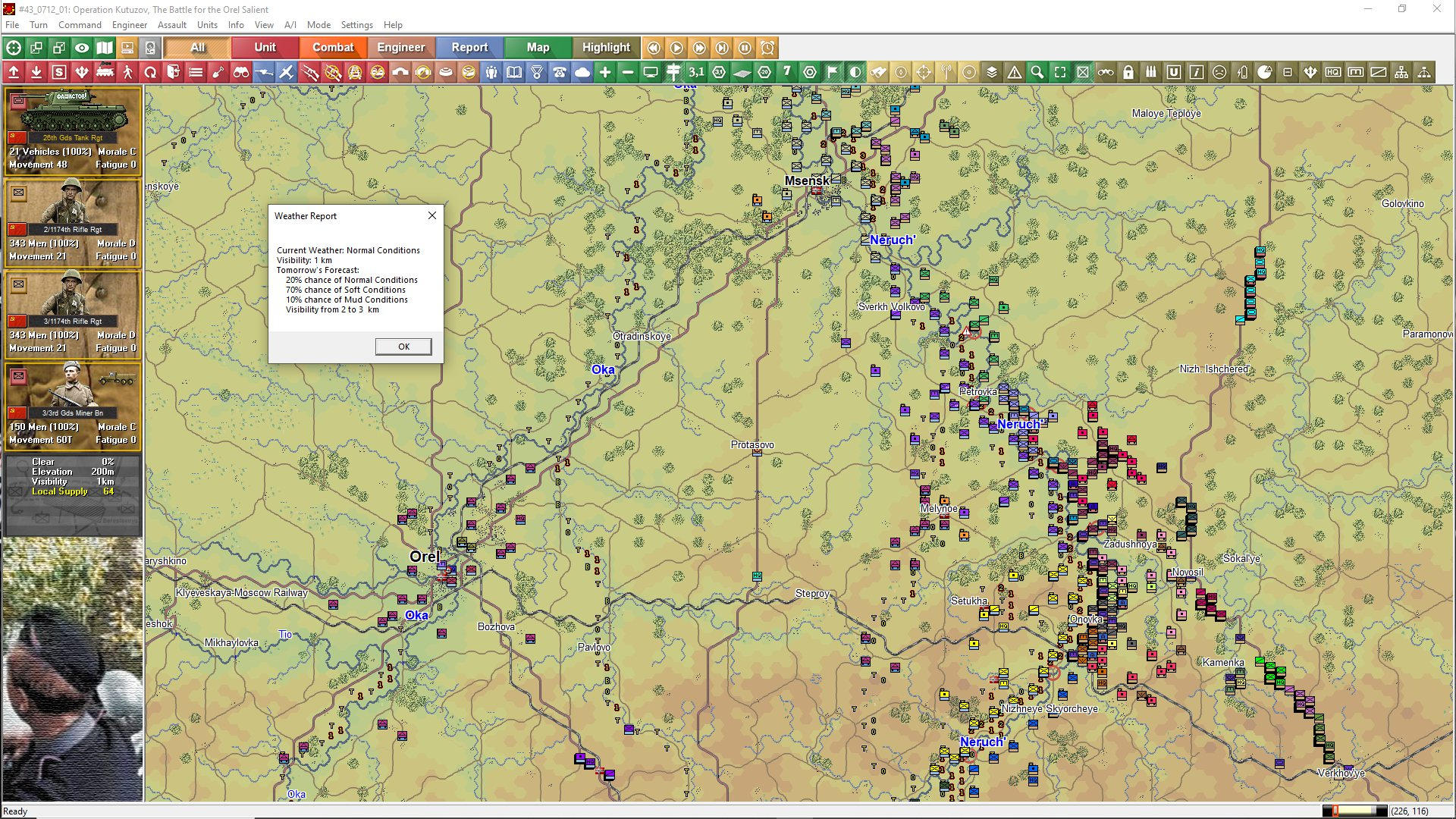 Panzer Campaigns - Orel ’43 : premières images - Gazette du wargamer
