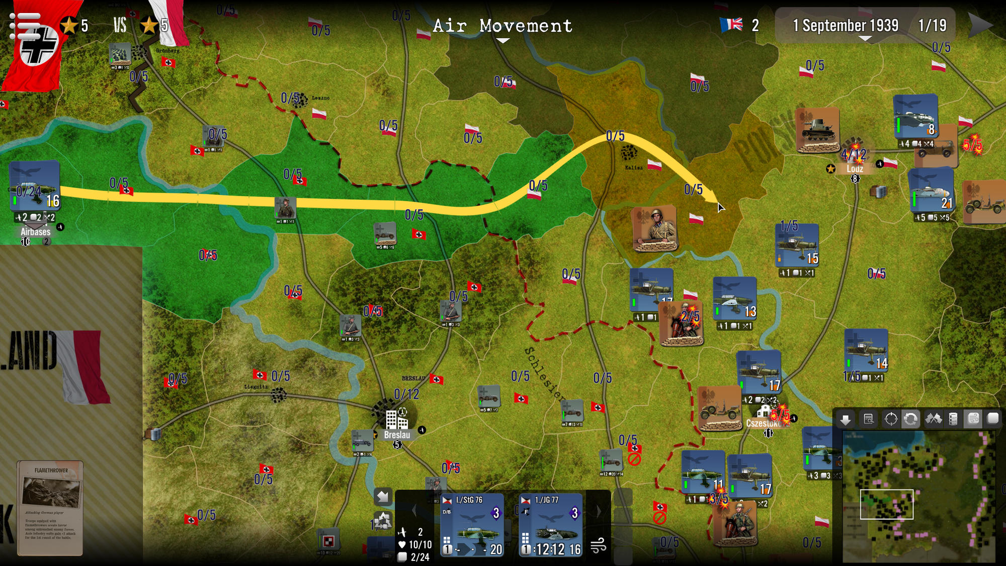 SGS Fall Weiss : screenshots - Gazette du wargamer