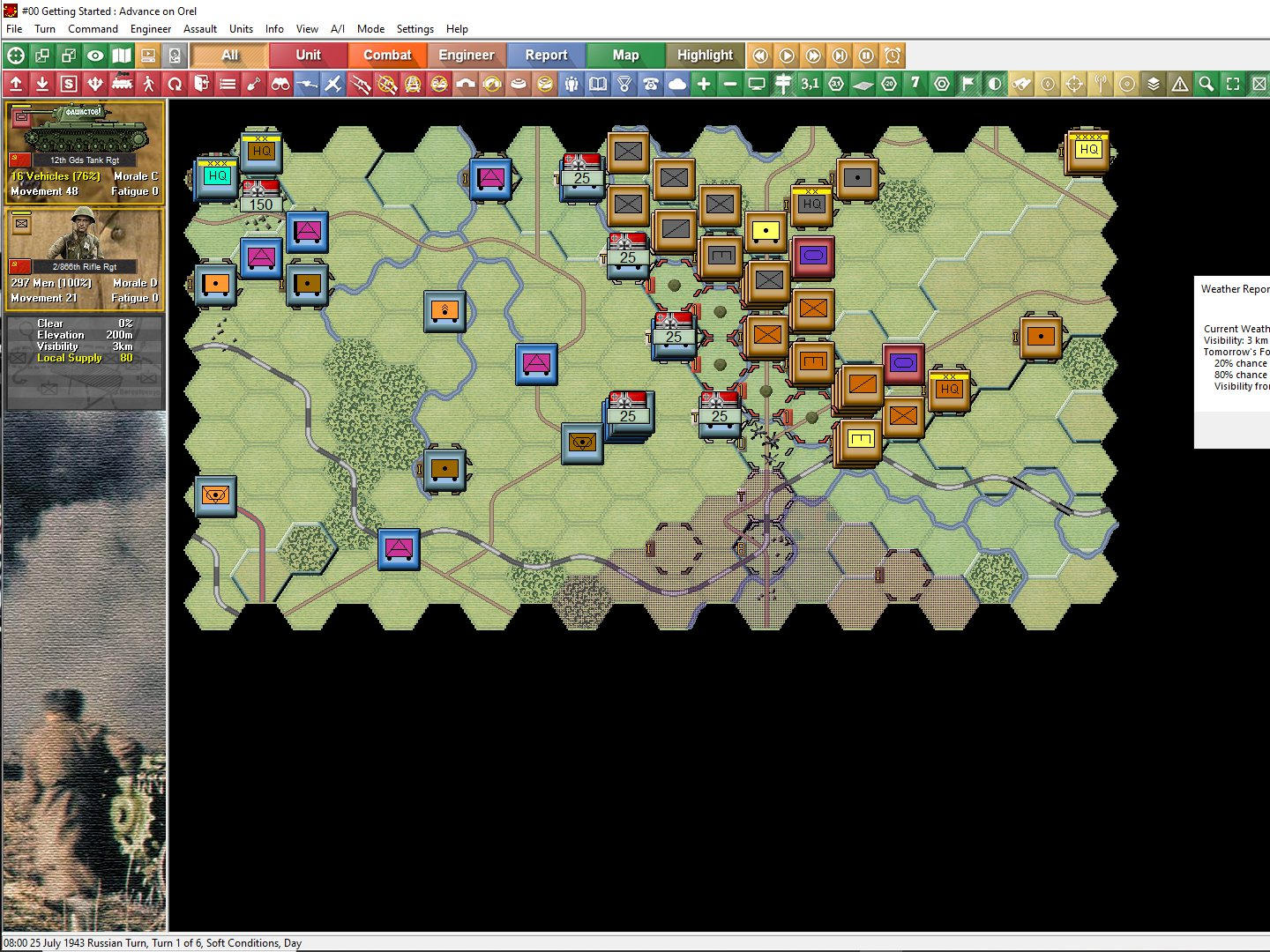 Panzer Campaigns – Orel ’43 : nouvelles images - Gazette du wargamer