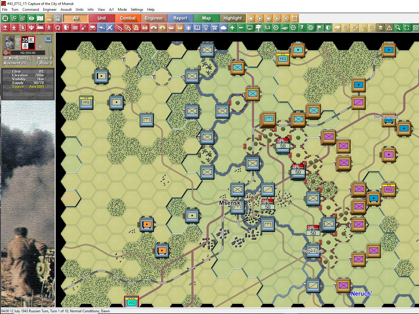 Panzer Campaigns – Orel ’43 : nouvelles images - Gazette du wargamer
