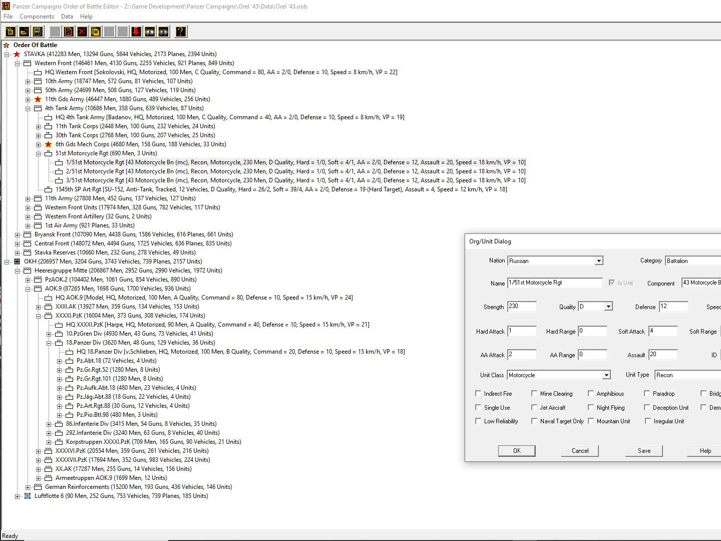 Panzer Campaigns – Orel ’43 : nouvelles images - Gazette du wargamer