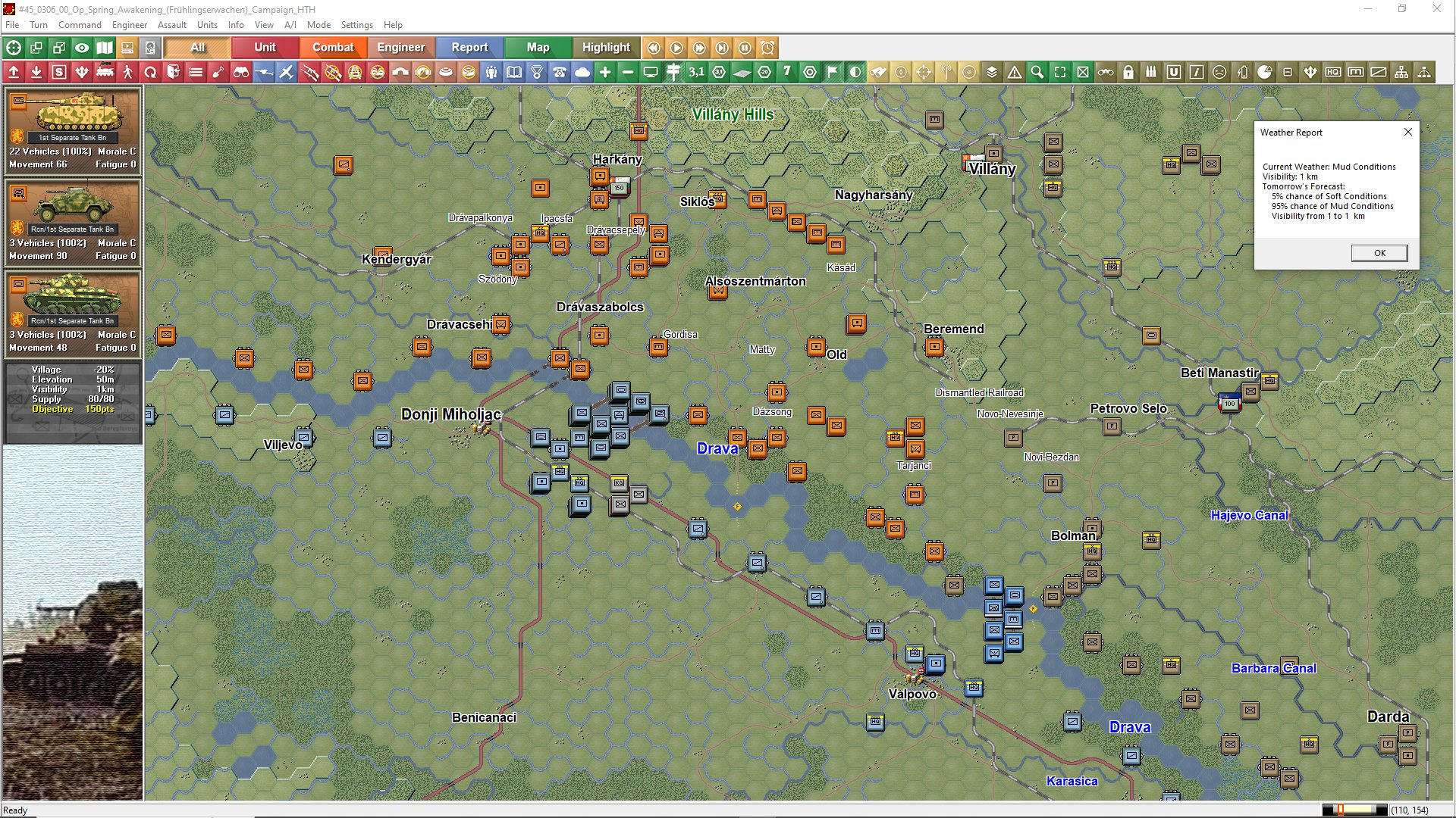 Panzer Campaigns – Spring Awakening ’45 : premières images - Gazette du wargamer