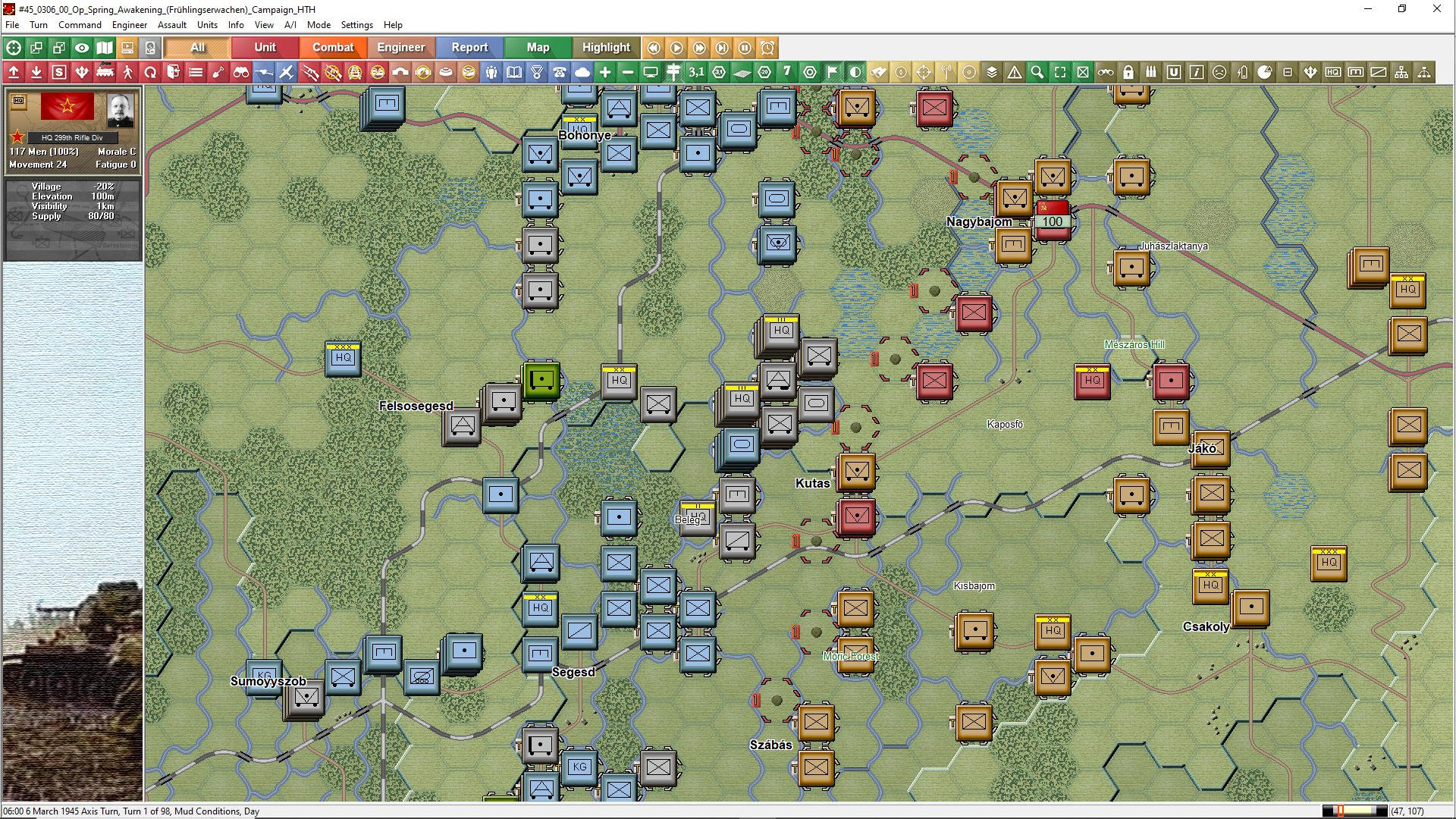 Panzer Campaigns – Spring Awakening ’45 : premières images - Gazette du wargamer
