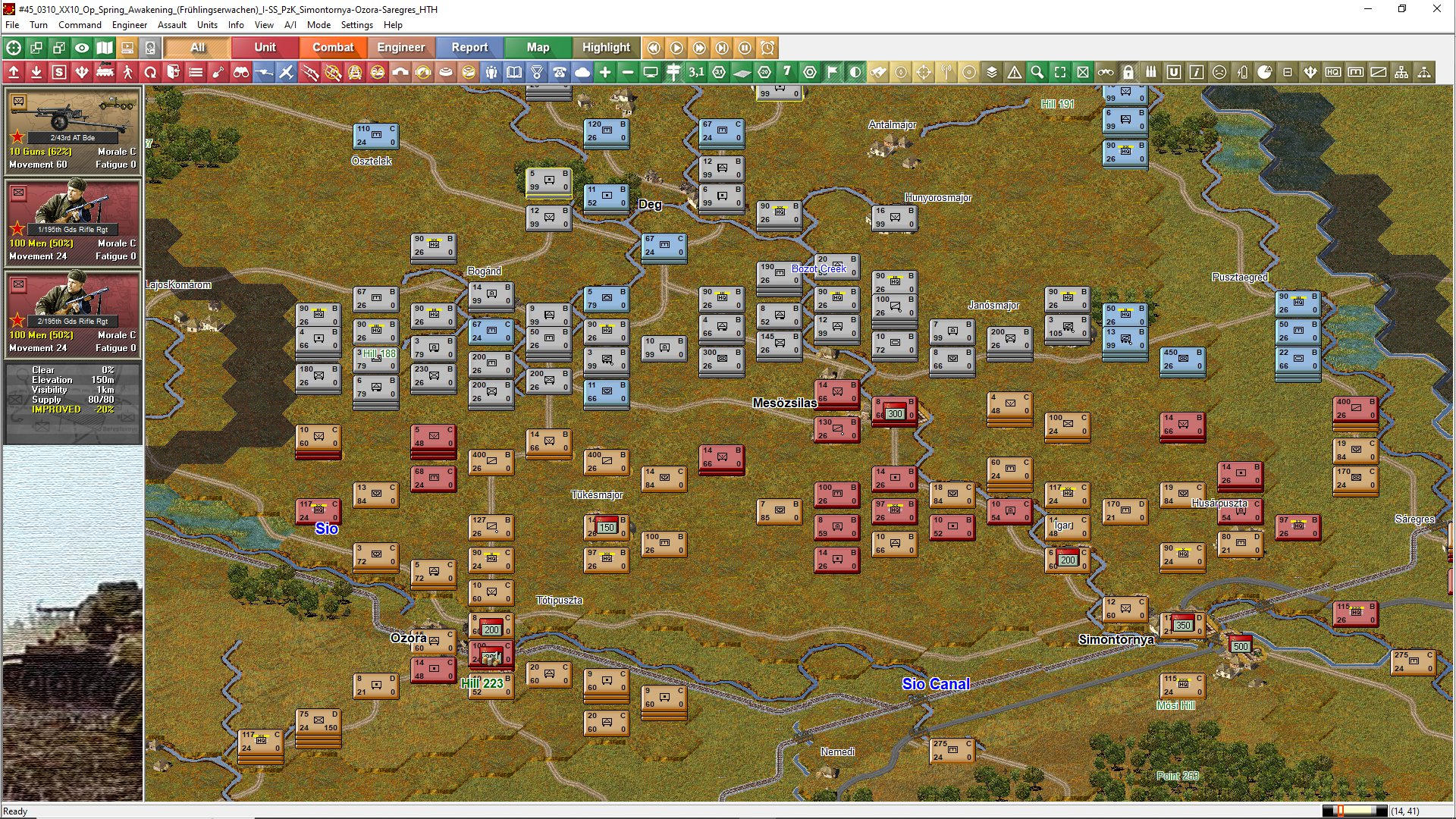 Panzer Campaigns – Spring Awakening ’45 : premières images - Gazette du wargamer