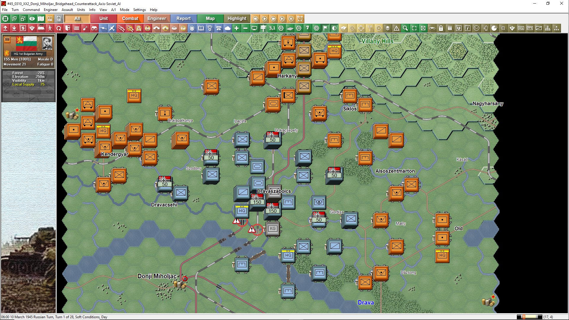 Panzer Campaigns – Spring Awakening ’45 : premières images - Gazette du wargamer