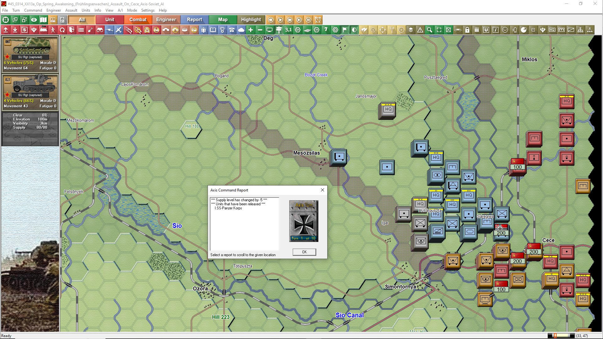 Panzer Campaigns – Spring Awakening ’45 : premières images - Gazette du wargamer