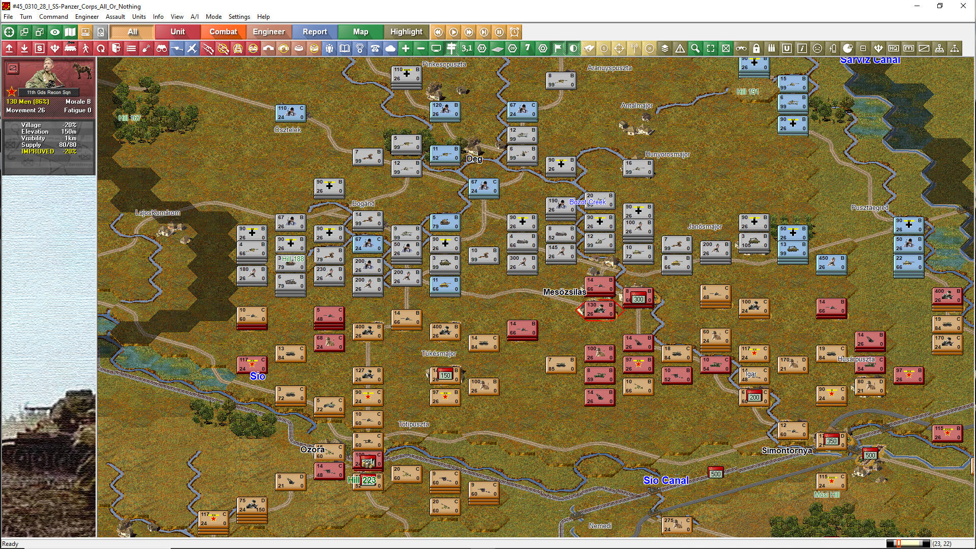 Panzer Campaigns – Spring Awakening ’45 : nouvelles images - Gazette du wargamer