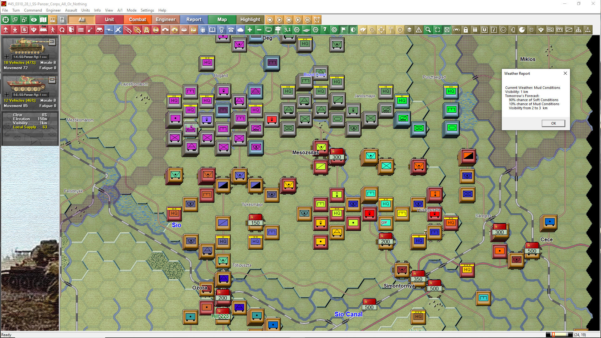 Panzer Campaigns – Spring Awakening ’45 : nouvelles images - Gazette du wargamer