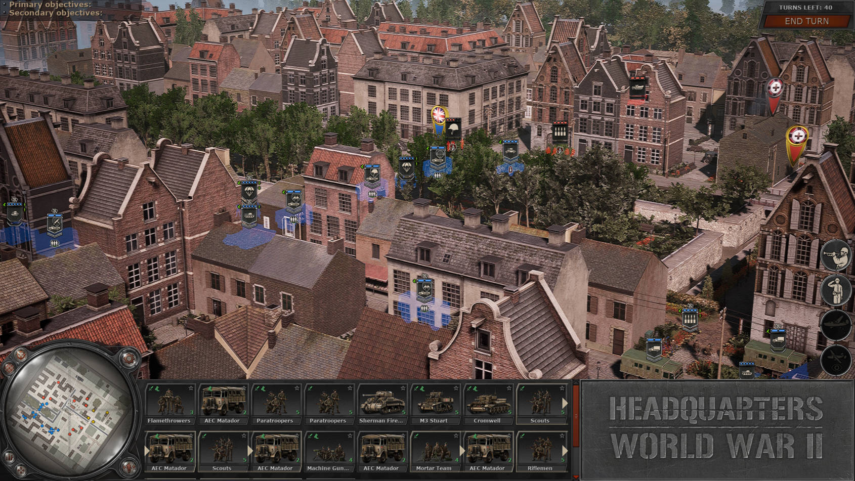 Headquarters World War II – Market Garden : screenshots